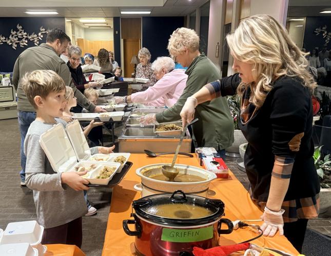 Goshen First Church opens its doors for Thanksgiving meal | News ...