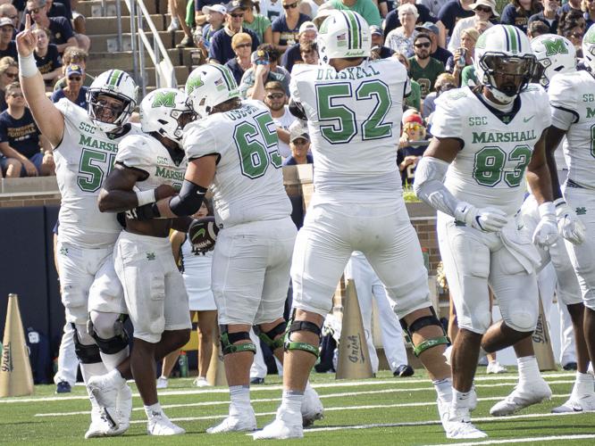 GALLERY: Marshall upsets Notre Dame in South Bend | Gallery ...