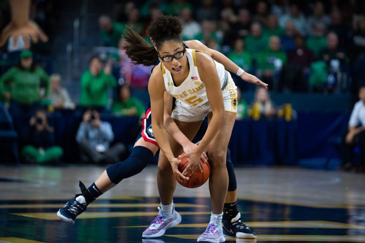 GALLERY: No. 7 Notre Dame upsets No. 3 UConn | Gallery | goshennews.com