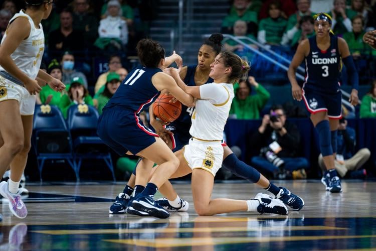 GALLERY: No. 7 Notre Dame upsets No. 3 UConn | Gallery | goshennews.com