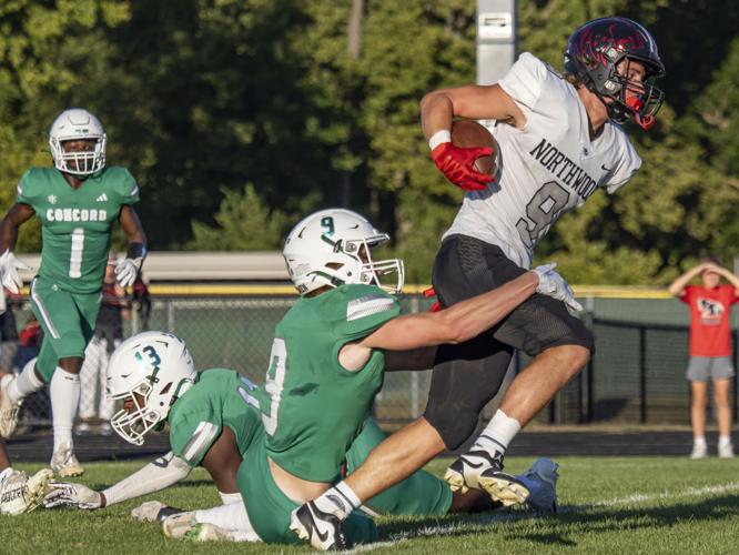 PREP FOOTBALL: NorthWood pulls away from Concord in clash of top-10 NLC ...