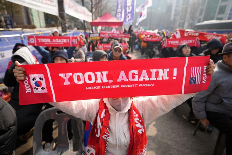 A South Korean court sentences Yoon to 5 years in prison on charges related to martial law ...