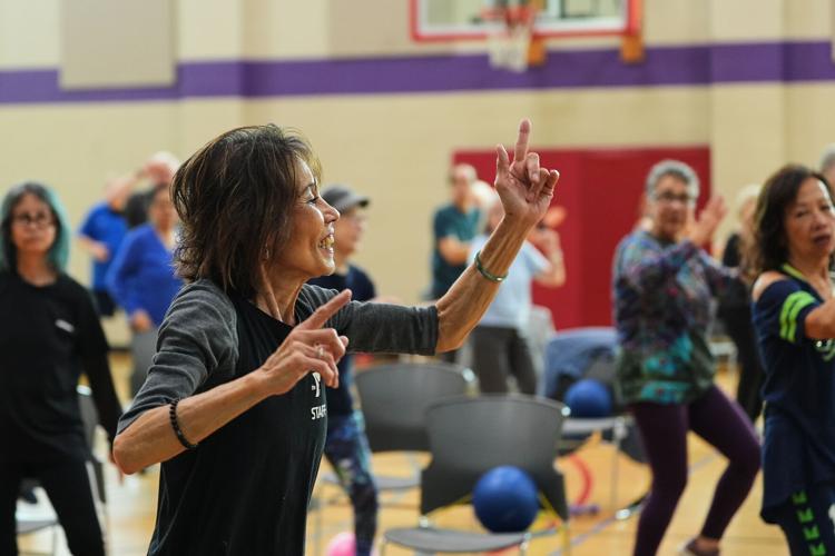 Playing hip-hop or Doris Day, older exercise instructors can speak ...