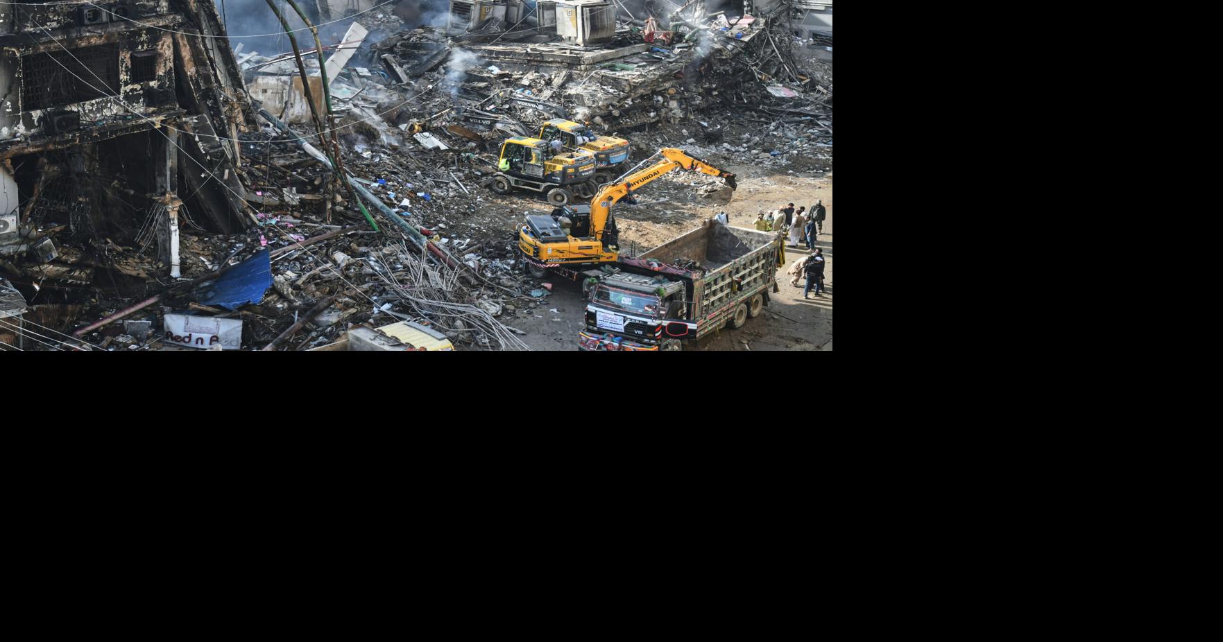 Pakistan Shopping Plaza Fire | National News | goshennews.com