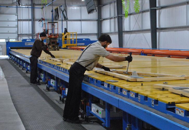 Nearly automatic truss factory keeps Alpha Building Center moving ...