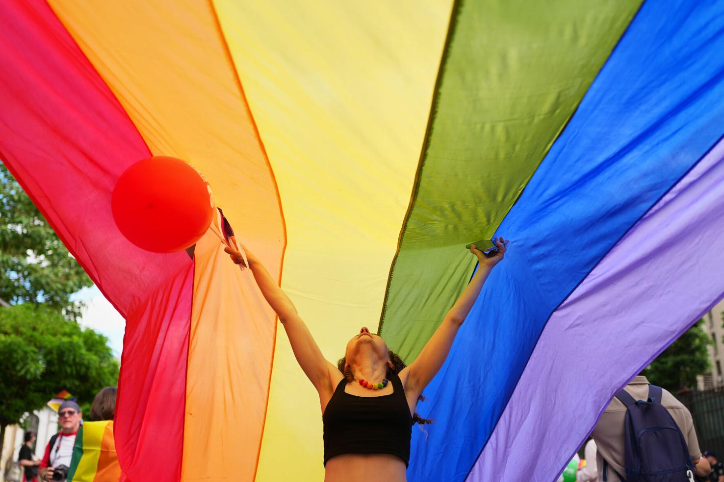 APTOPIX Romania Pride Parade | National News | goshennews.com