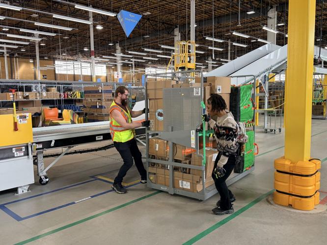 New Amazon delivery station navigates Cyber Monday | News | goshennews.com