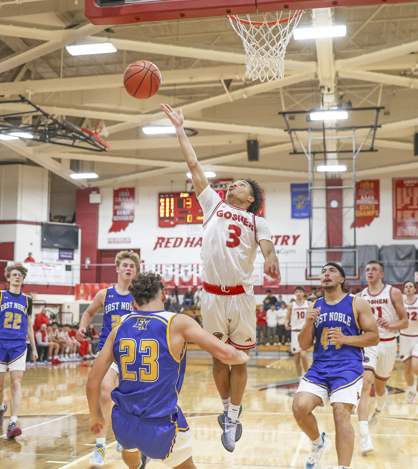 Goshen RedHawks Edge East Noble Knights 52-49 in Thrilling Matchup ...
