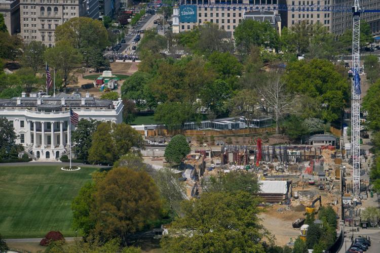 White House East Wing debris dumped at nearby golf course has toxic ...