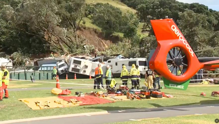 Rescue efforts underway after landslides hit New Zealand campground and ...