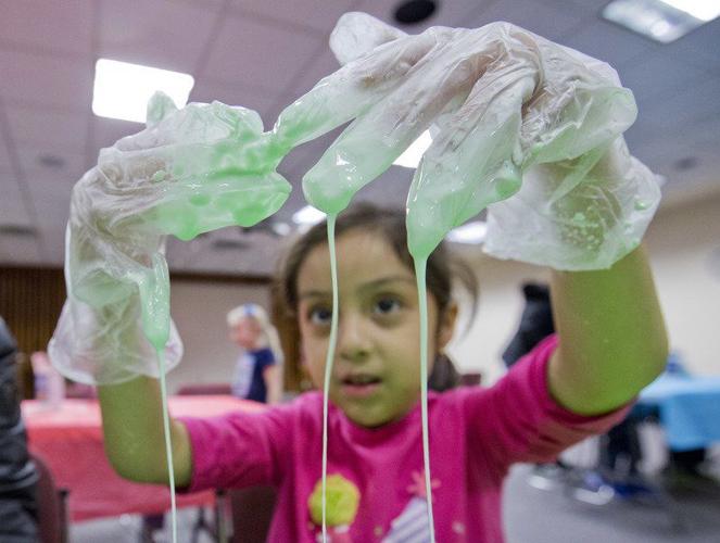 Children experiment with Oobleck at Goshen library | Local News ...