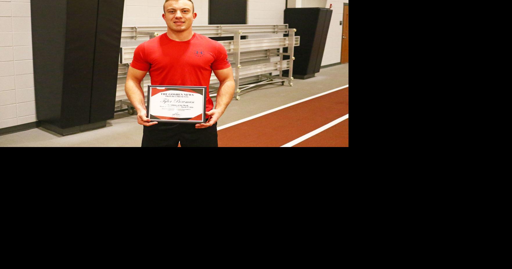 TGN Athlete of the Week: Tyler Bowman | Sports | goshennews.com