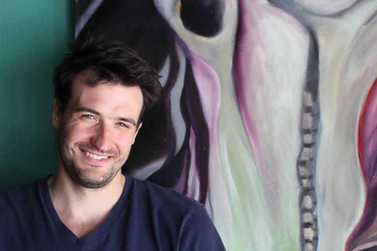 Former University of Michigan athlete turns from the field to canvas ...