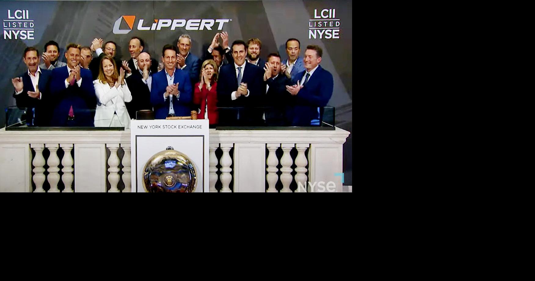 Jason Lippert rings closing bell at NYSE | News | goshennews.com