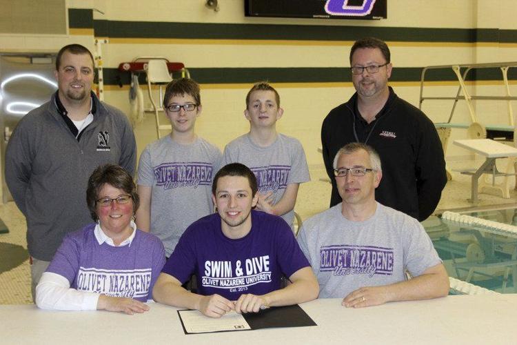 BOYS SWIMMING: Northridge's Cripe signs with NAIA national champ ...