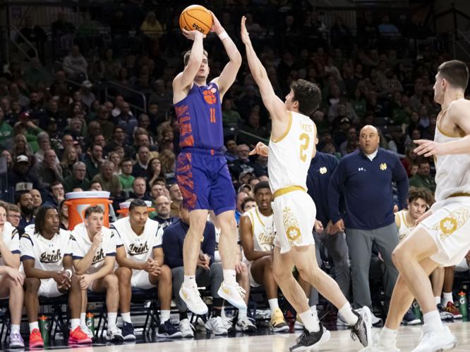 GALLERY: Notre Dame men's basketball hosts Clemson Saturday night in ...