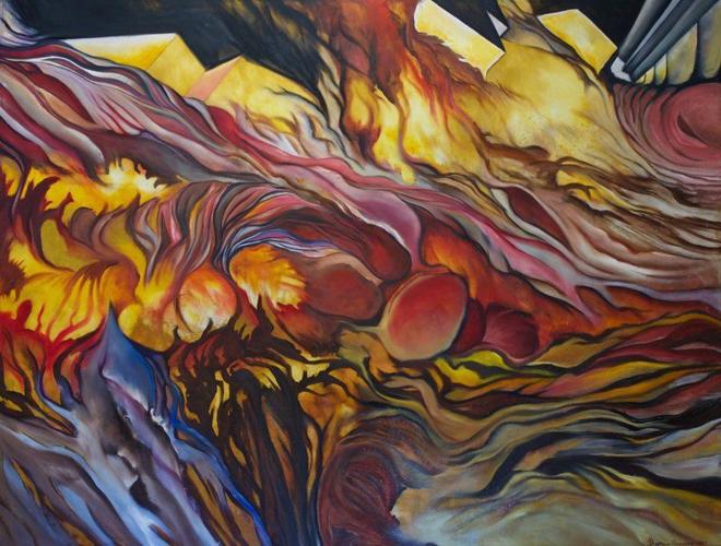Former University of Michigan athlete turns from the field to canvas ...
