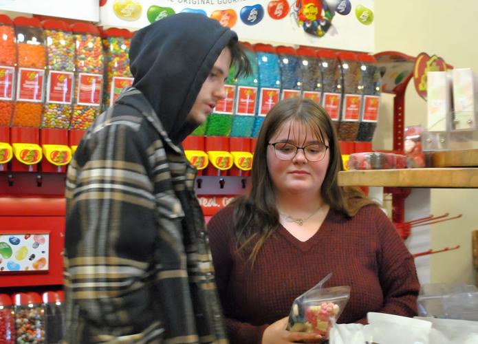 CHOCOLATE CHEER: Valentine's Day is The Nut Shoppe's busiest time of ...