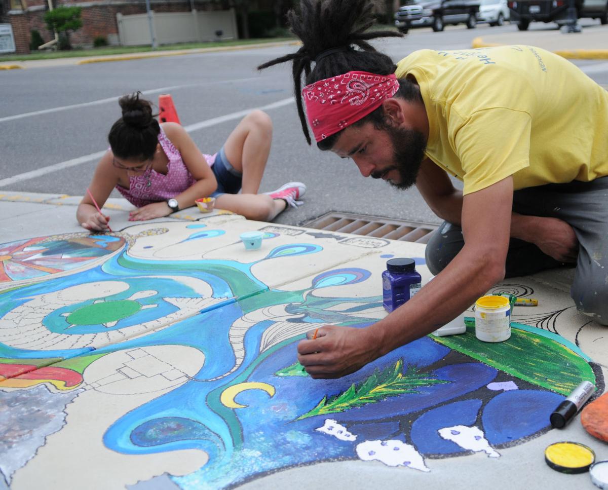 SLIDESHOW: Sewer Drain Art Project | Multimedia | goshennews.com