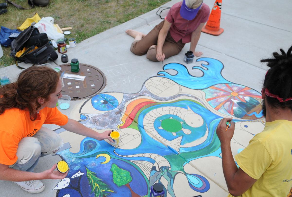 SLIDESHOW: Sewer Drain Art Project | Multimedia | goshennews.com