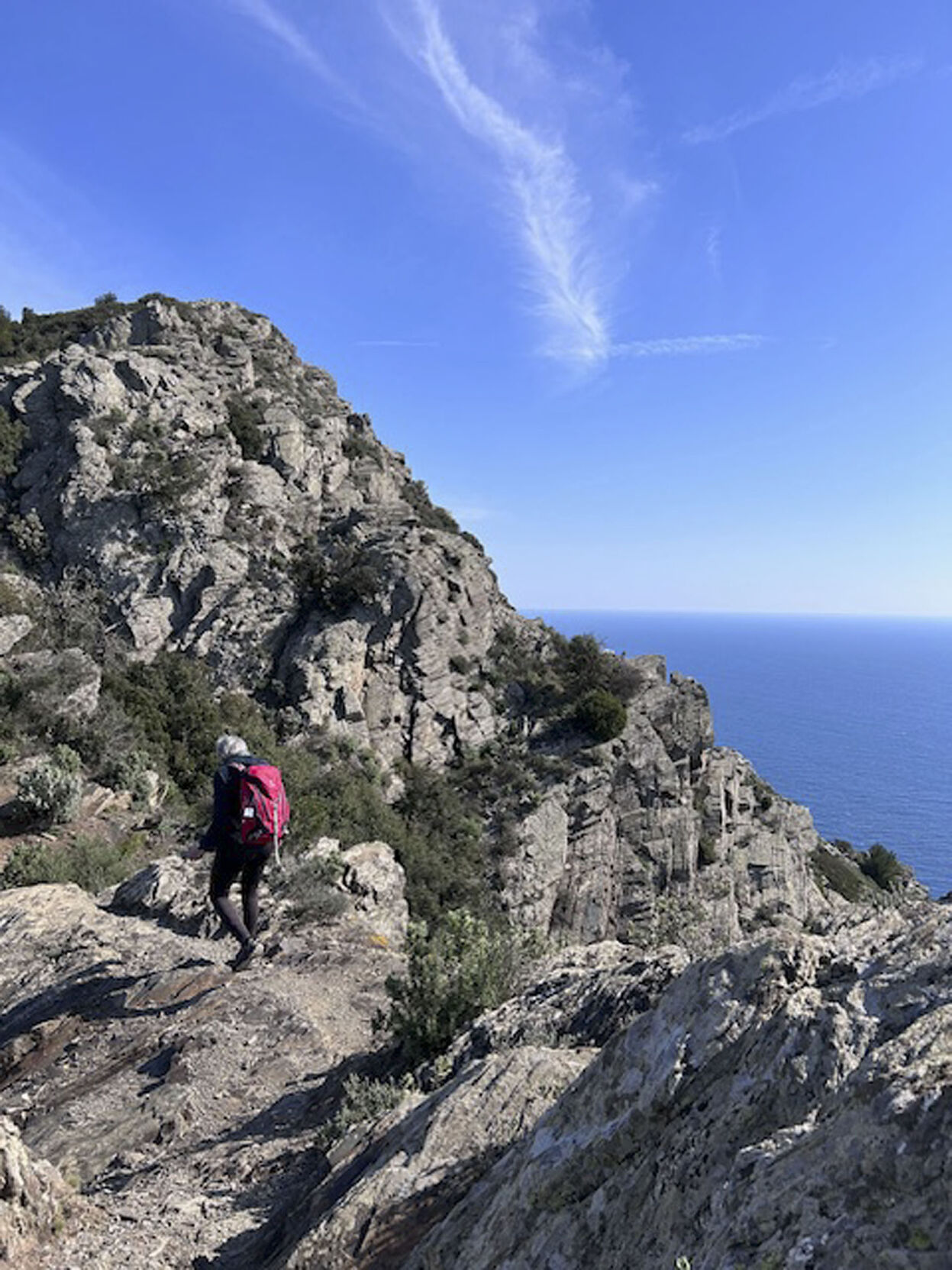 RACHEL SHENK: Shenks hike Cap Sicie along the Mediterranean | News ...