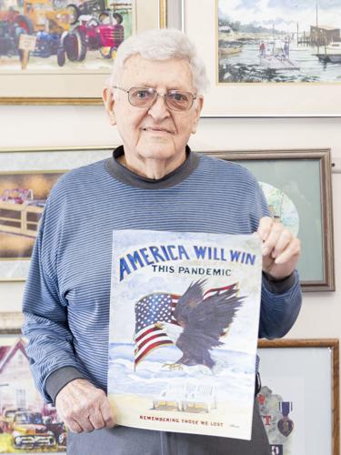 Retired pastor painting uplifting scenes during shutdown | Coronavirus ...