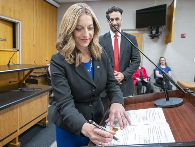 Leichty breaks glass ceiling as Goshen's first female mayor | Across ...