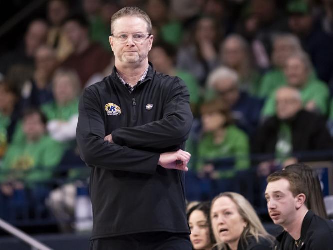 NCAA Women's Basketball First Round: No. 2 Notre Dame versus #15 Kent ...