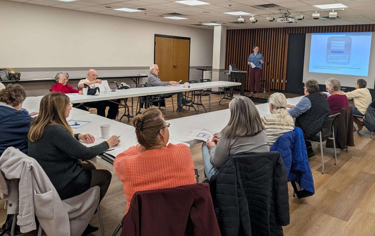 Goshen library hosts cybersecurity workshop for seniors | News ...