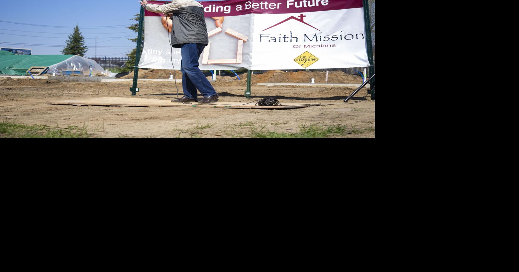 Faith Mission unveils Tiny Shelters emergency homeless housing program ...