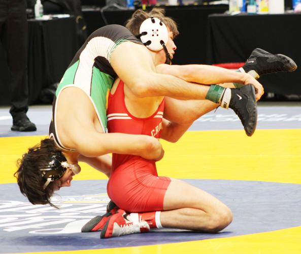 PREP WRESTLING: NorthWood's Lone, Lakeland's Miller advance to state ...