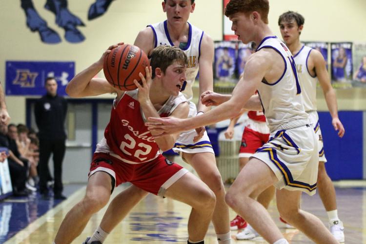PREP BOYS BASKETBALL: Balanced attack leads Goshen over East Noble ...