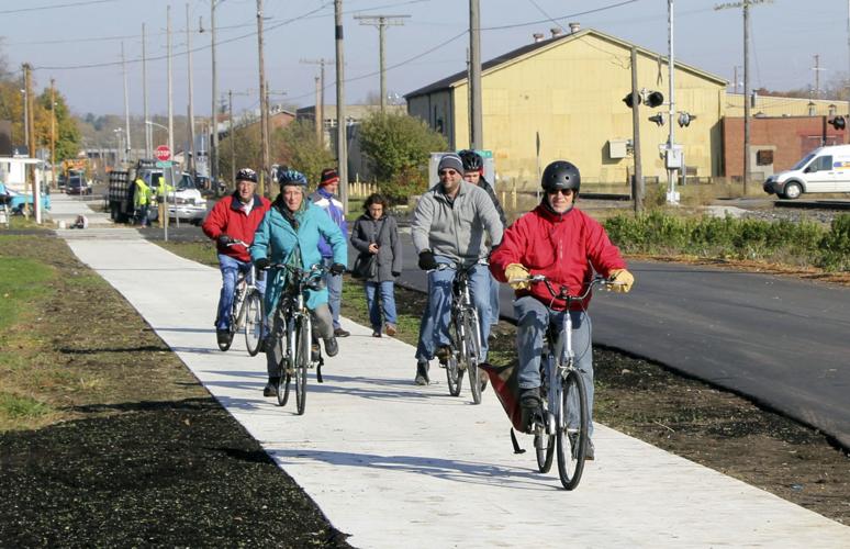 Ninth Street Corridor bike and pedestrian trail now officially open ...