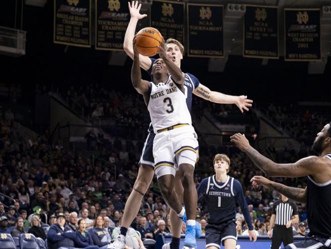 GALLERY: Notre Dame mens basketball vs. Georgetown at Purcell Pavilion ...