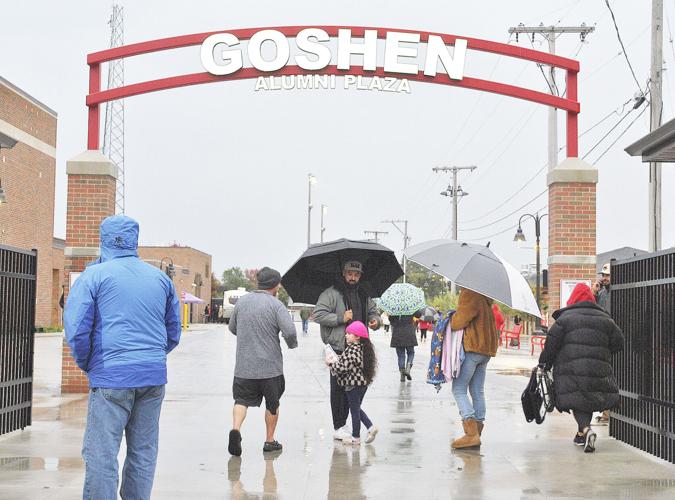 Goshen High School celebrates 100 years, dedicates new plaza ...