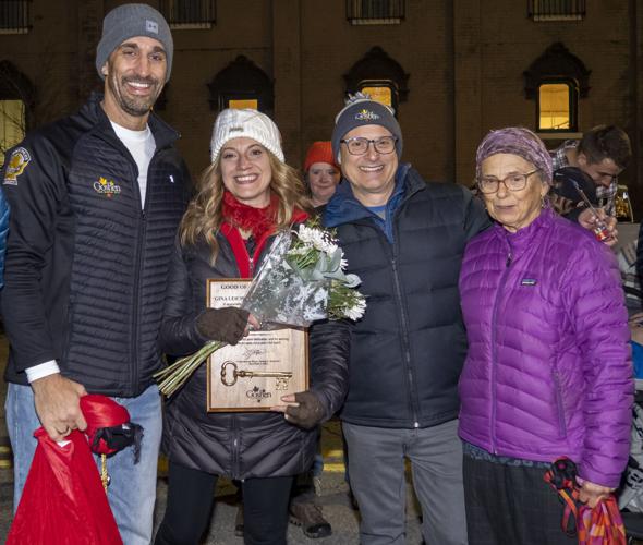 Goshen honors First Fridays organizers during tree lighting ceremony ...