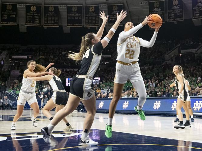 GALLERY: Notre Dame women's basketball vs Purdue at Purcell Pavilion in ...