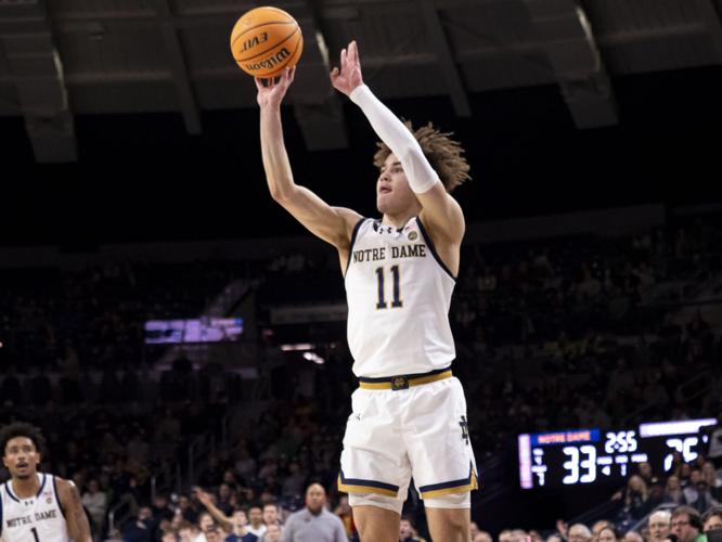 GALLERY: Notre Dame mens basketball vs. Georgetown at Purcell Pavilion ...