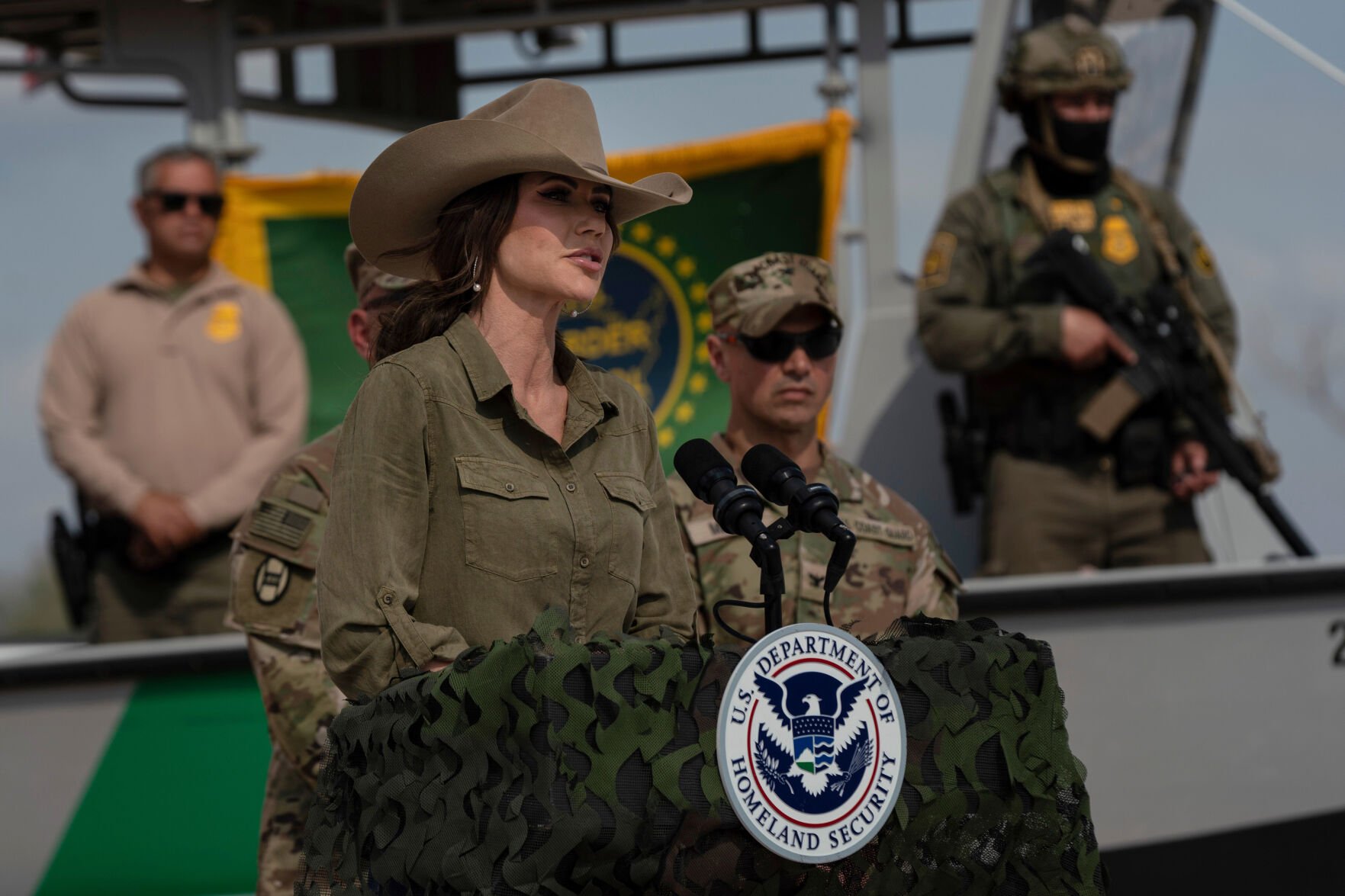 Immigration Border Noem | National News | goshennews.com