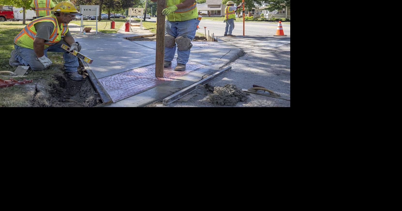 INDOT crews making sidewalks ADA-compliant | News | goshennews.com
