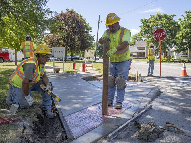 INDOT crews making sidewalks ADA-compliant | News | goshennews.com