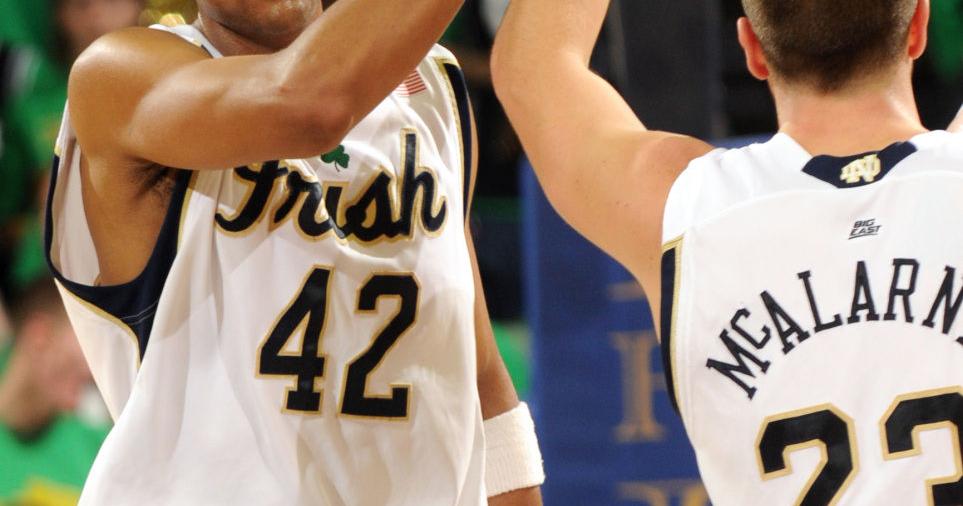 MEN'S BASKETBALL: Former G Ryan Ayers returns to Notre Dame as ...