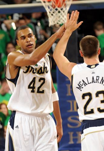 MEN'S BASKETBALL: Former G Ryan Ayers returns to Notre Dame as ...