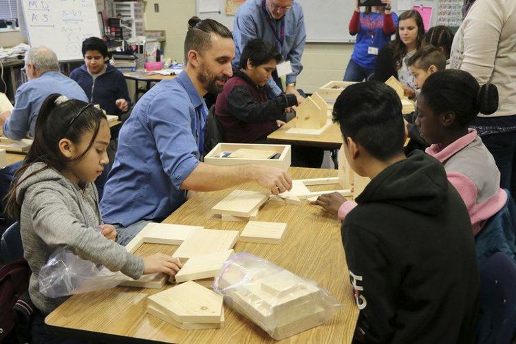 Birdhouse kits teach Mary Beck students collaboration | Local News ...