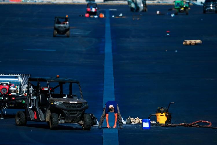 Water begins refilling Reflecting Pool after Trump's renovation to ...