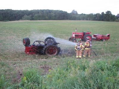 Girl burned when tractor rolls and catches fire | News | goshennews.com