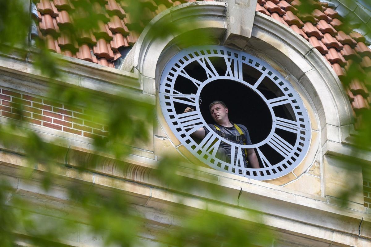 SLIDESHOW: Clock tower face lift | Gallery | goshennews.com