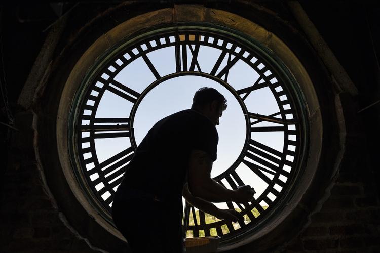 SLIDESHOW: Clock tower face lift | Gallery | goshennews.com