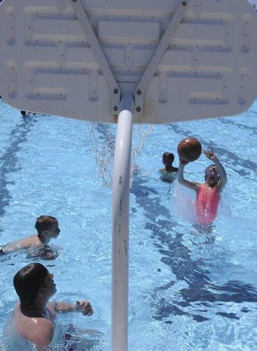 A COOL DUNK: Children,adults enjoying Shanklin Pool | Lifestyles ...