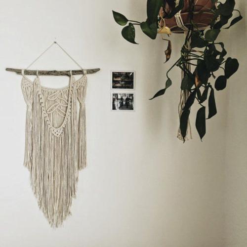 Local artist finds joy weaving together modern macramé, motherhood ...